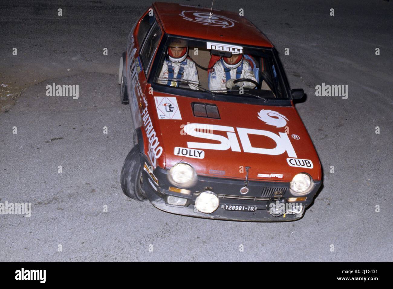 Daniele Signori (ITA) Mario Ferfoglia (ITA) Fiat Ritmo 125 Tc Abarth GrN Jolly Club Sartori ...
