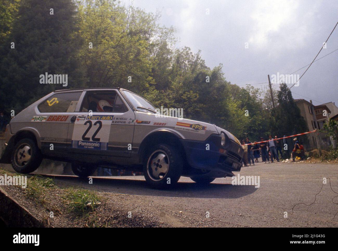 Michele Rayneri (ITA) Gabriella Miselli (ITA) Fiat Ritmo 125 Tc Abarth GrA Jolly Club Stock ...