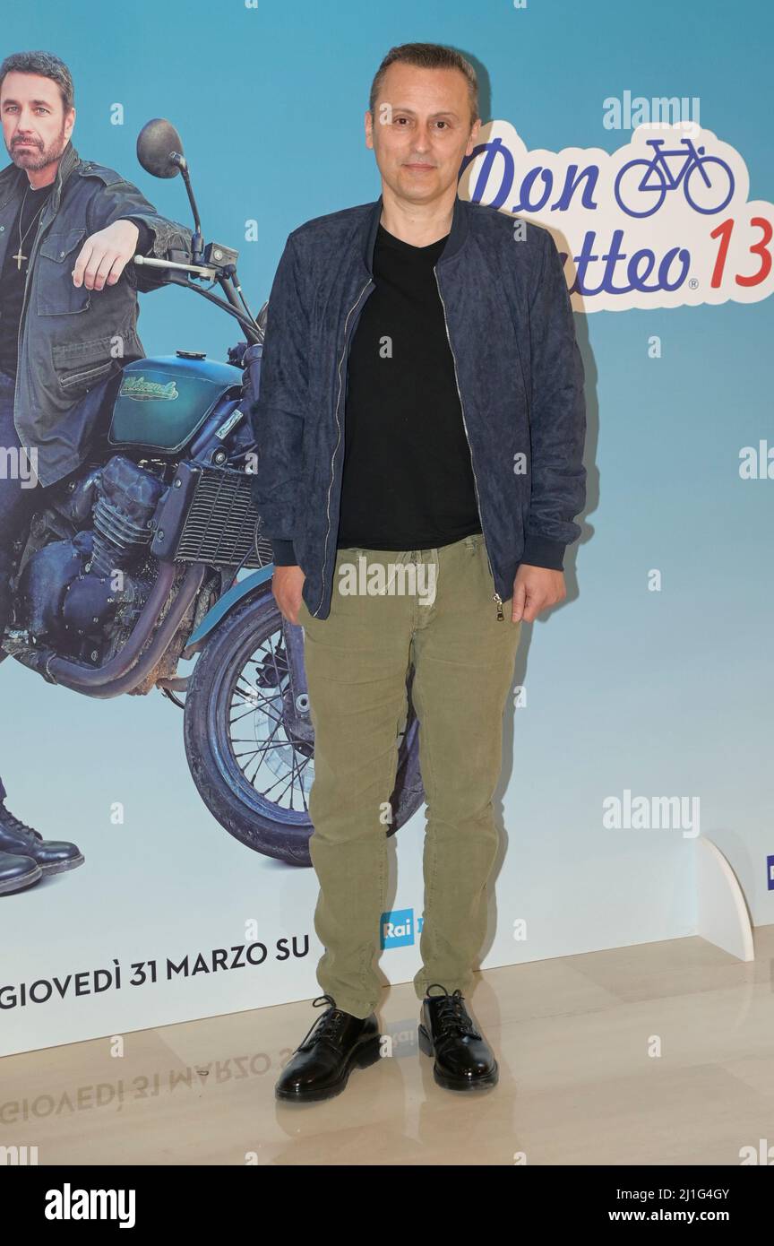 Pietro Pulcini attends the photocall of the Rai fiction Don Matteo 13 ...