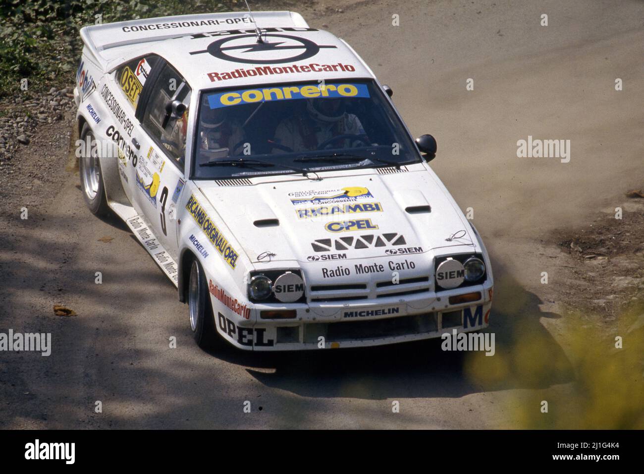 Luigi Lucky Battistolli (ITA) Roberto Rudy Dal Pozzo (ITA) Opel Manta ...