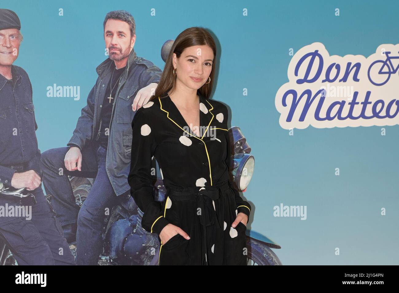 Emma Valenti attends the photocall of the Rai fiction Don Matteo 13 at ...