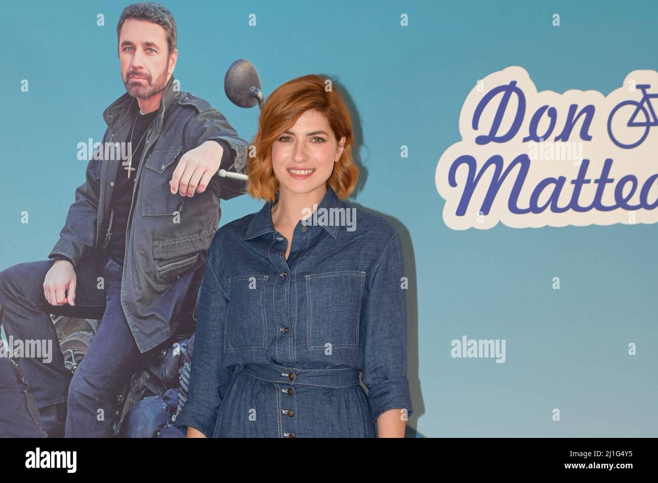 Maria Chiara Giannetta attends the photocall of the Rai fiction Don ...