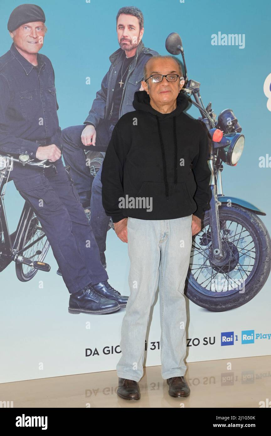 Francesco Scali attends the photocall of the Rai fiction Don Matteo 13 ...