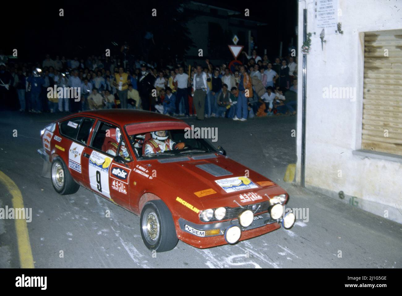 Federico Tramezzino Ormezzano (ITA) Claudio Berro (ITA) Alfa Romeo ...