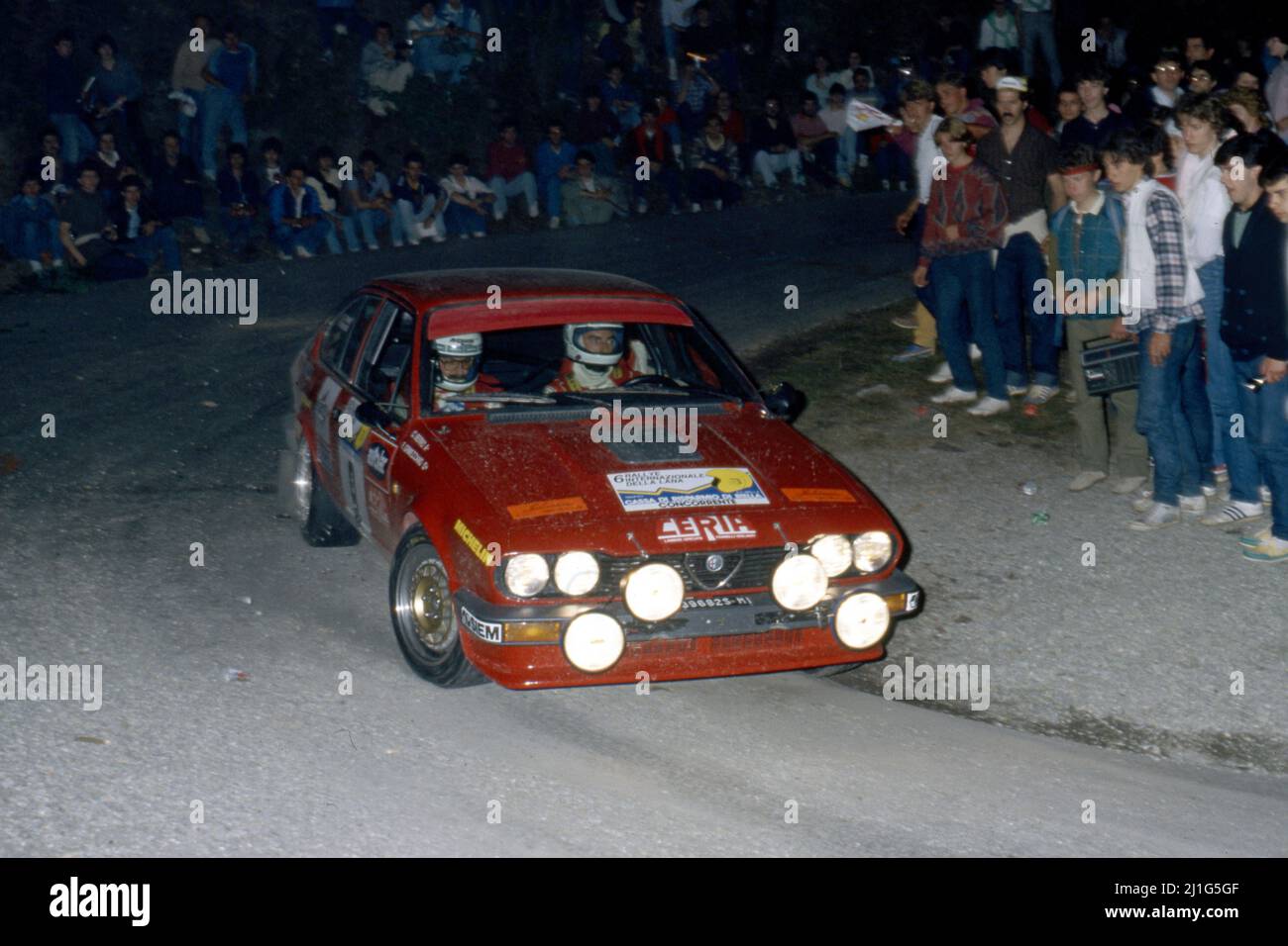 Federico Tramezzino Ormezzano (ITA) Claudio Berro (ITA) Alfa Romeo ...