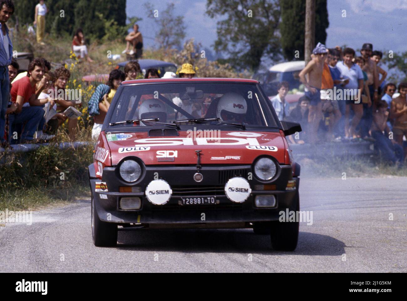 Daniele Signori (ITA) Mario Ferfoglia (ITA) Fiat Ritmo 125 Tc Abarth GrN Jolly Club Sartori ...