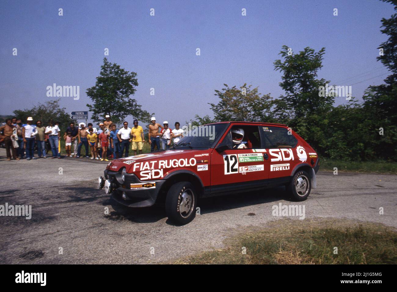 Daniele Signori (ITA) Mario Ferfoglia (ITA) Fiat Ritmo 125 Tc Abarth ...