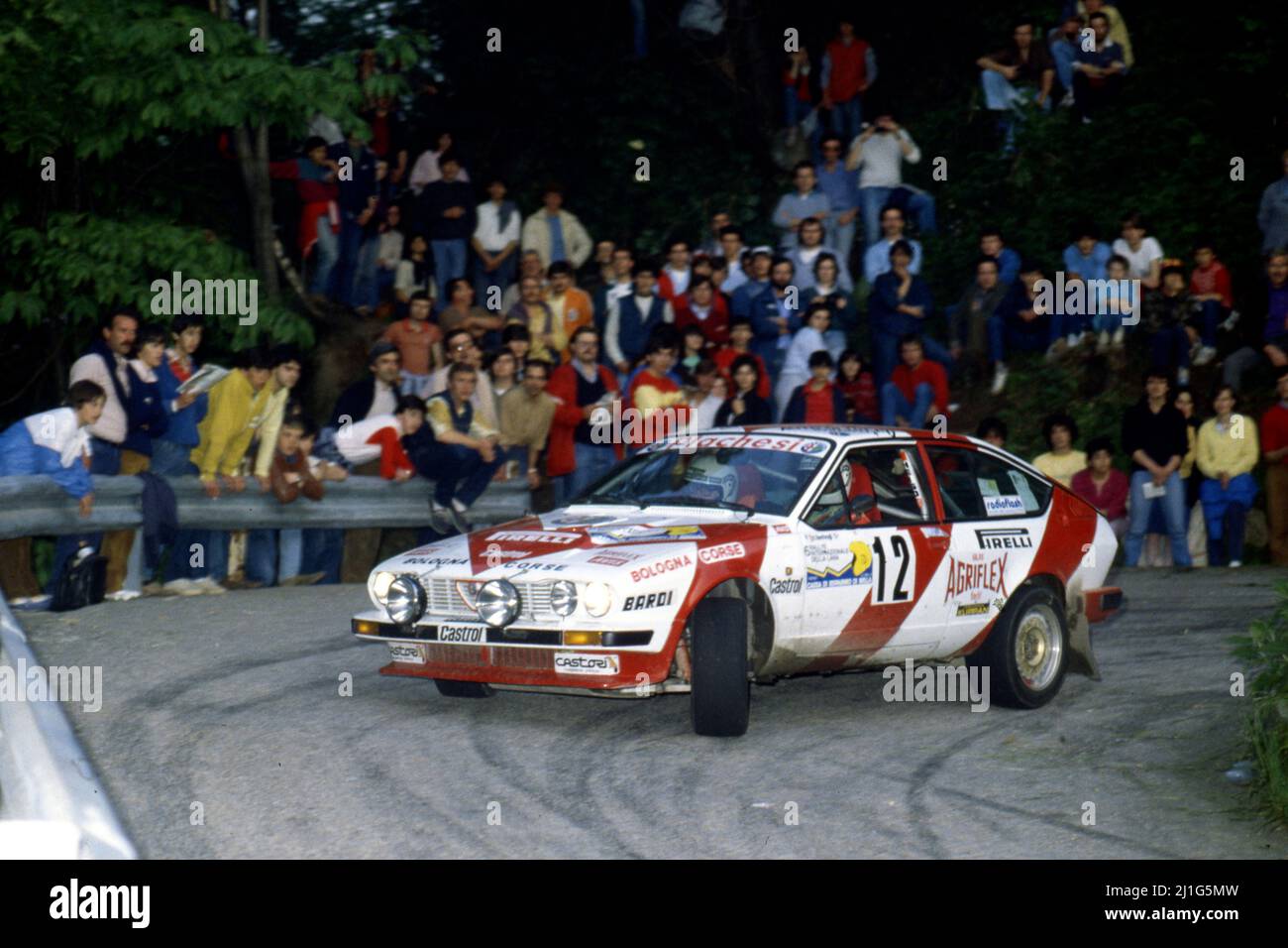Bruno Bentivogli (ITA) Stefano Steve Evangelisti (ITA) Alfa Romeo ...