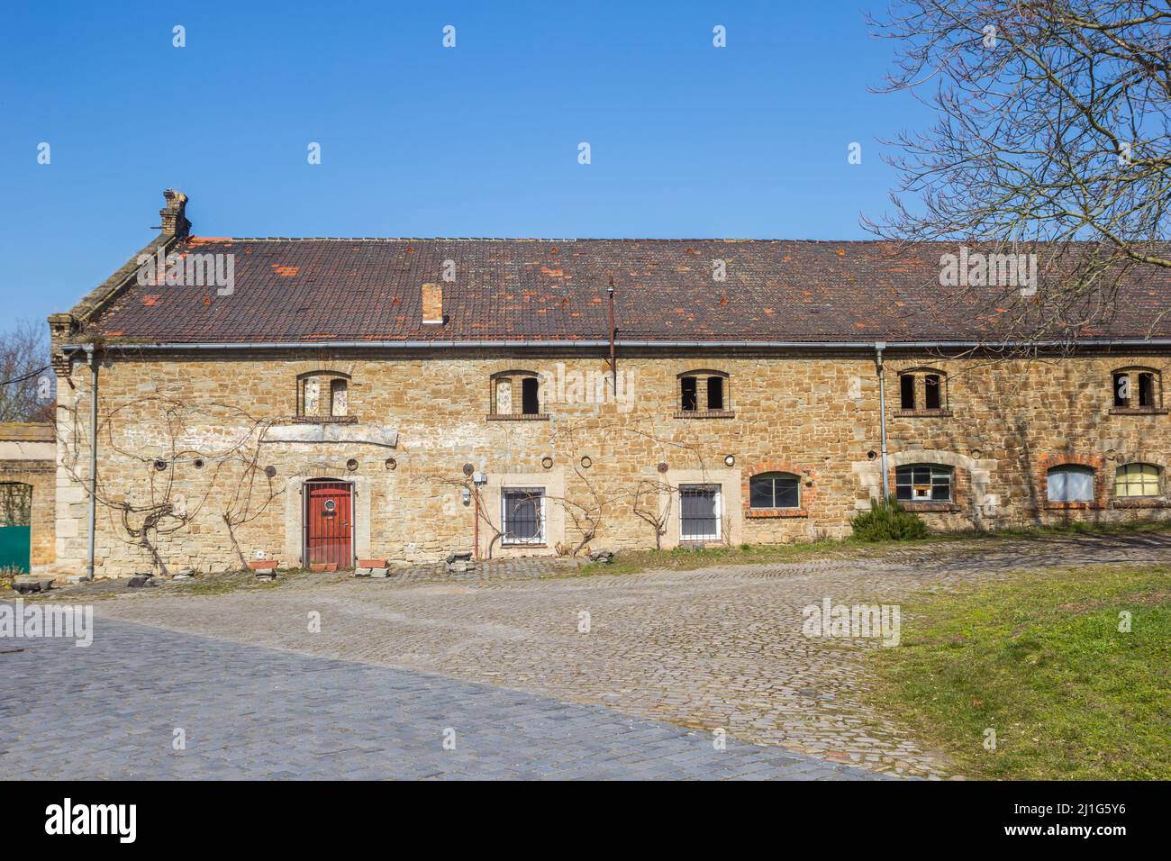 Old houses at the castle square in Seeburg, Germany Stock Photo - Alamy