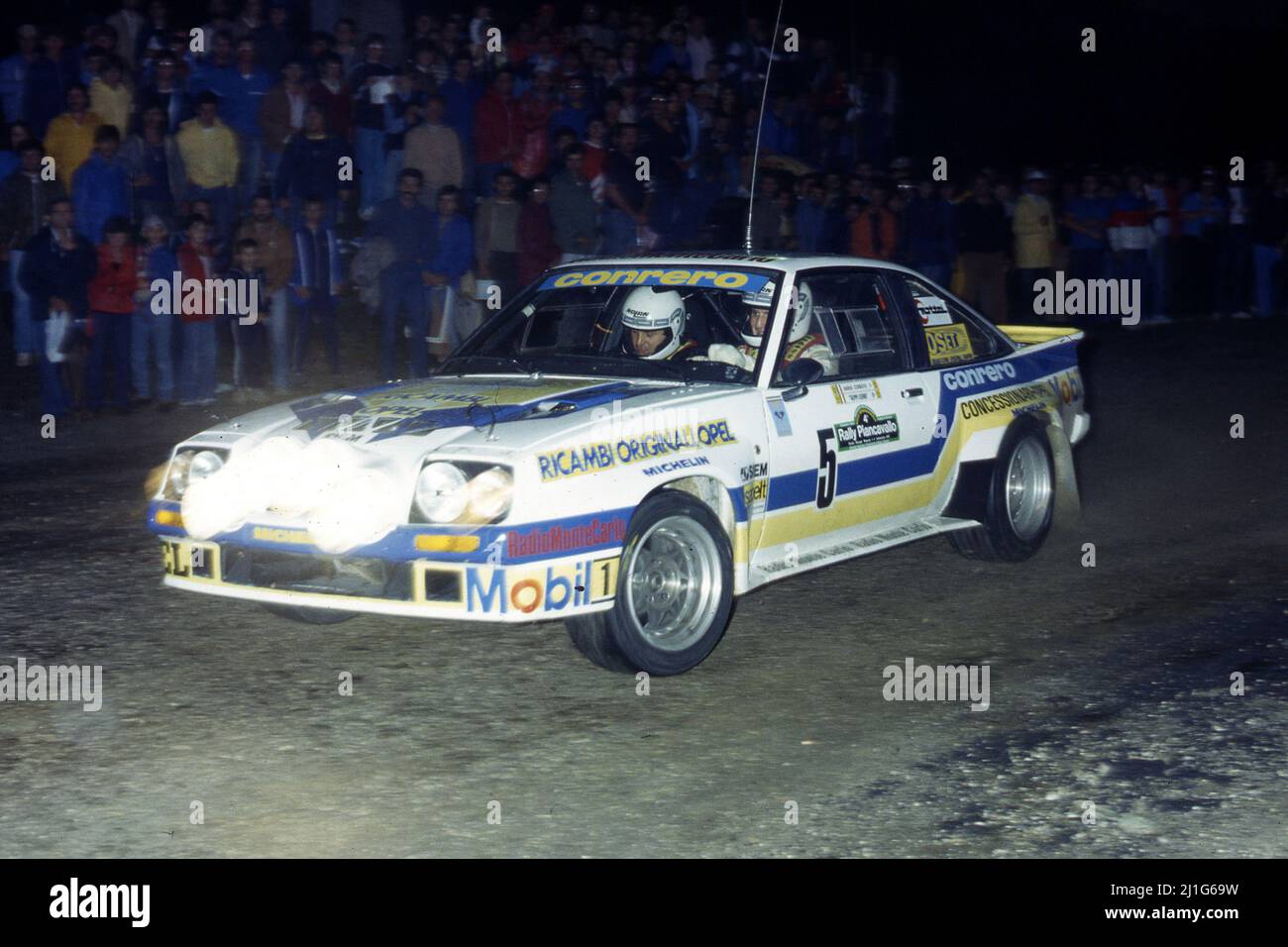 Dario Cerrato (ITA) Giuseppe Geppi Cerri (ITA) Opel Manta 400 GrB ...