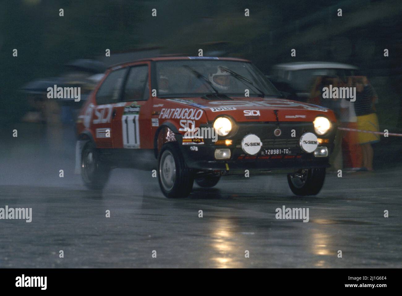 Daniele Signori (ITA) Mario Ferfoglia (ITA) Fiat Ritmo 125 Tc Abarth GrN Jolly Club Sartori ...
