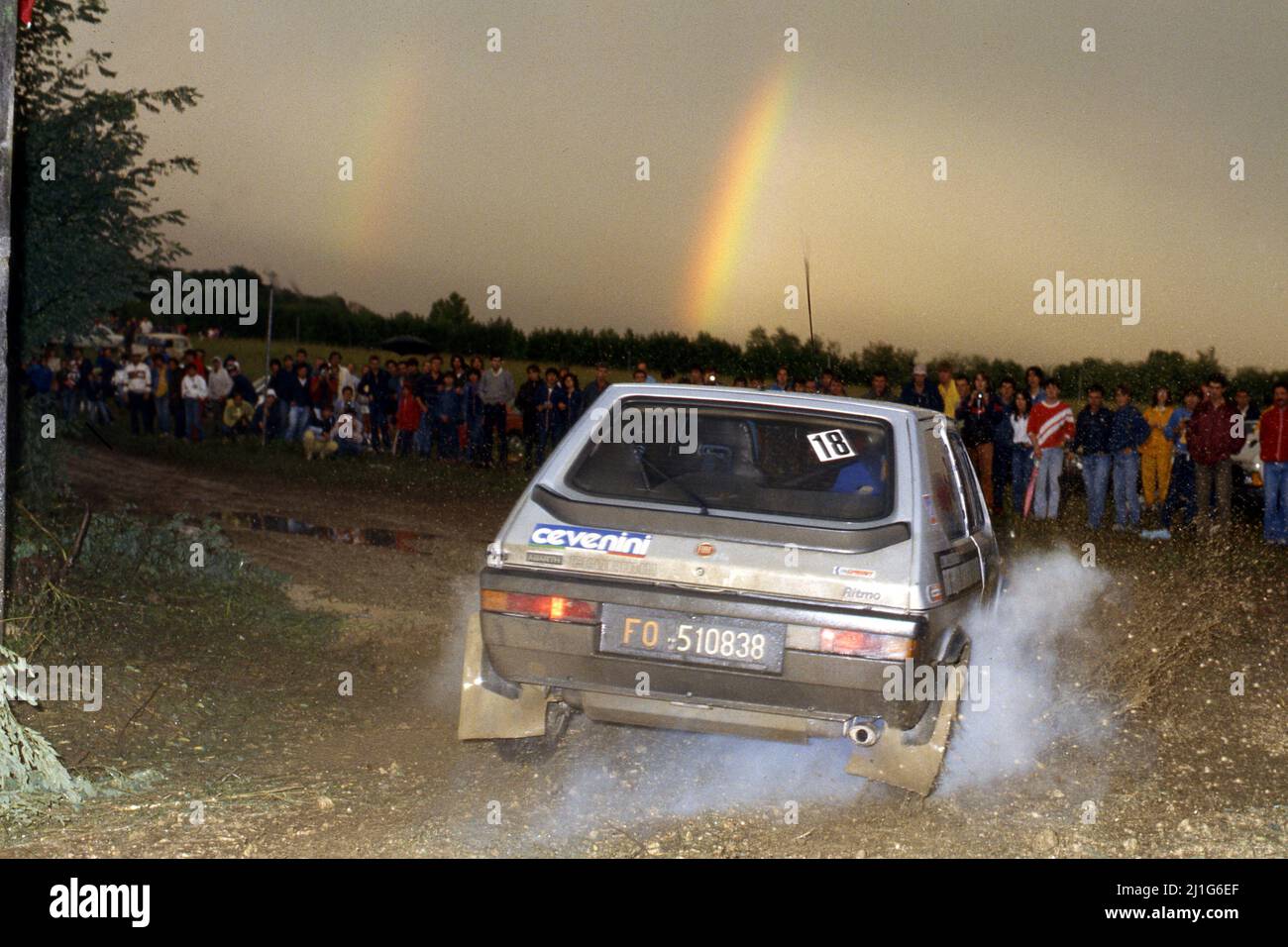 Stefano Fabbri (ITA) Marina Mandrile (ITA) Fiat Ritmo 125 Tc Abarth GrN ...
