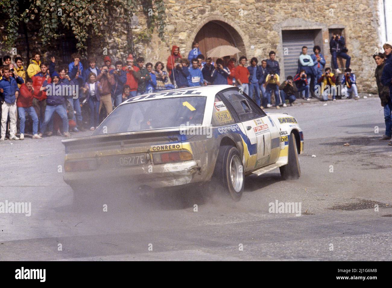 Dario Cerrato (ITA) Giuseppe Geppi Cerri (ITA) Opel Manta 400 GrB ...