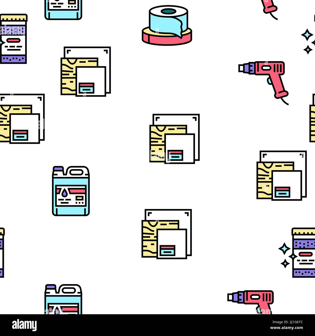 Mixing resin Stock Vector Images - Alamy