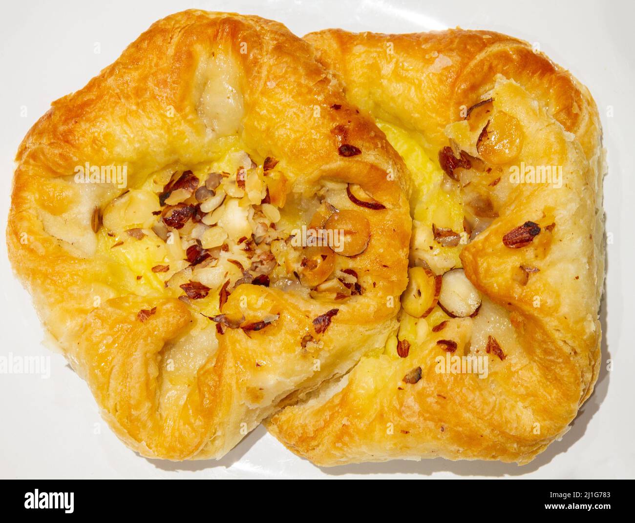 Danish pastry custard hi-res stock photography and images - Alamy