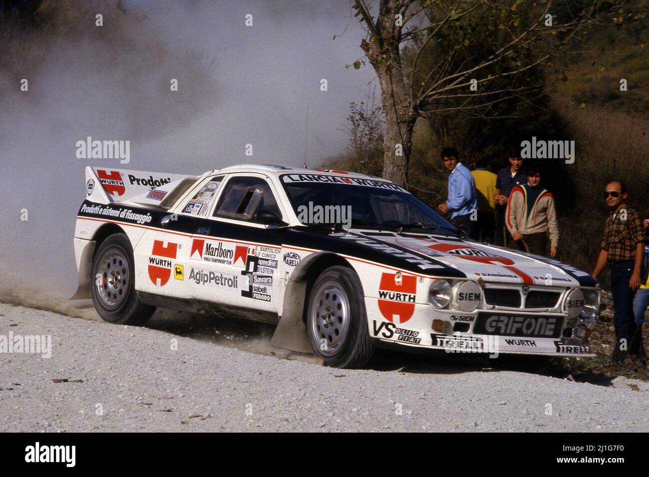 Cunico gianfranco lancia 037 hi-res stock photography and images - Alamy