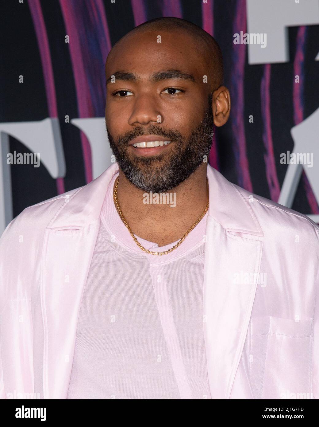 March 24, 2022, Hollywood, California, USA: Donald Glover attends the ...