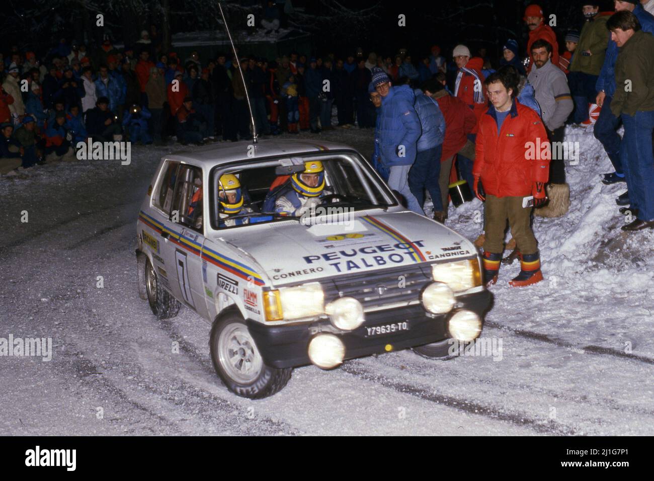 Giovanni Gianni Del Zoppo (ITA) Elisabetta Betty Tognana (ITA) Peugeot ...