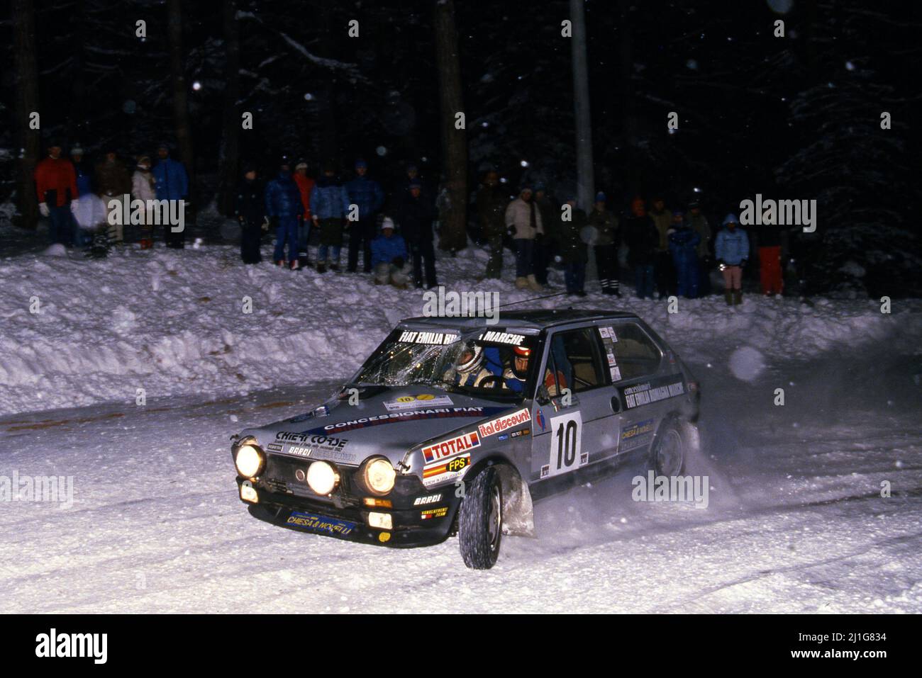 Stefano Fabbri (ITA) Marina Mandrile (ITA) Fiat Ritmo 125 Tc Abarth GrN ...