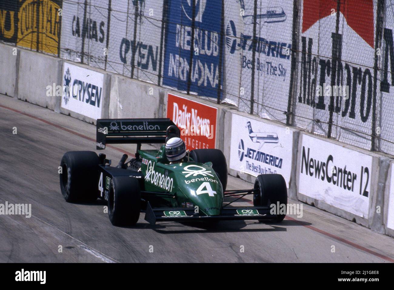 Danny Sullivan (USA) Tyrrell 011 Ford Cosworth Stock Photo - Alamy