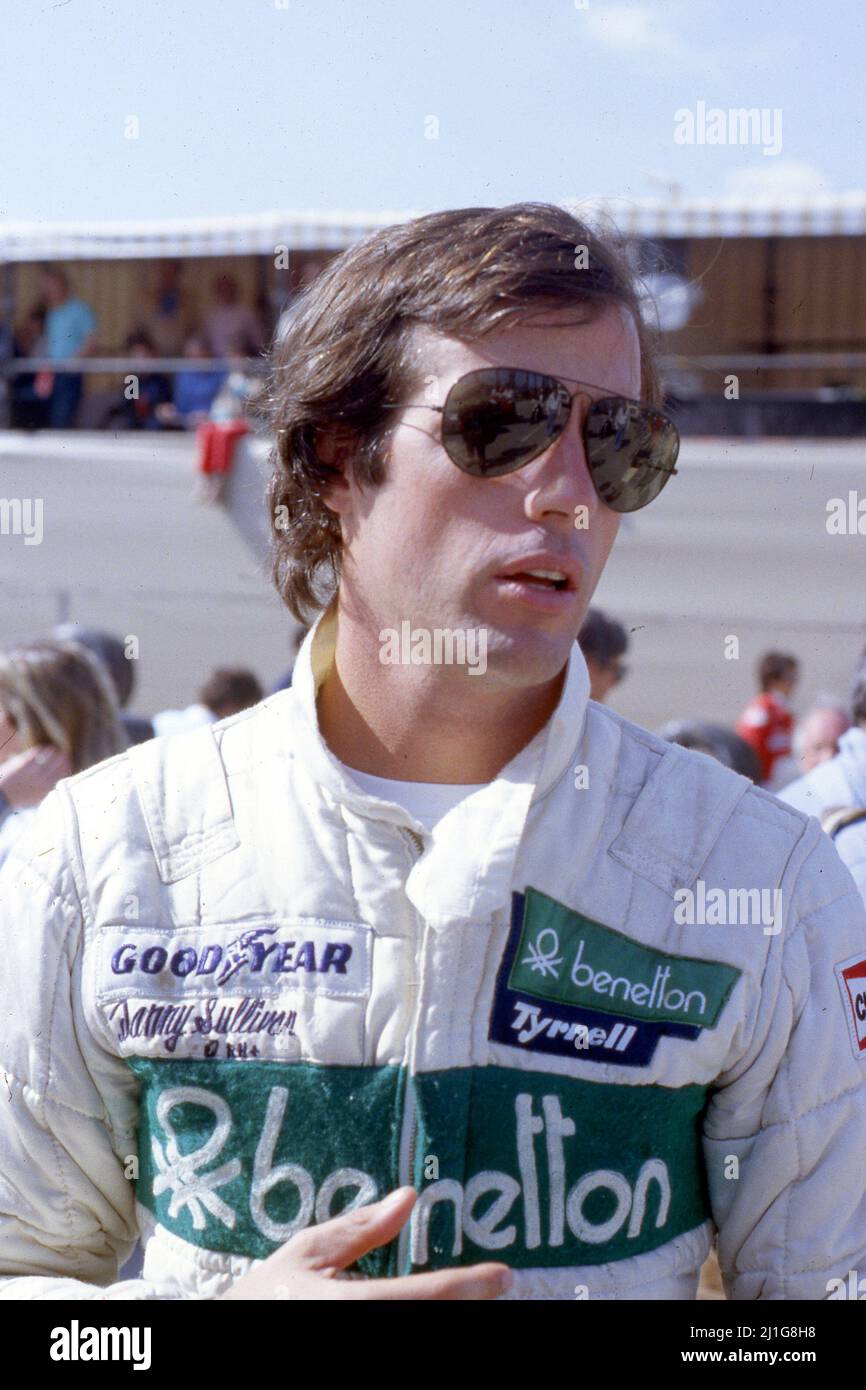 Danny Sullivan (USA) Tyrrell Stock Photo - Alamy
