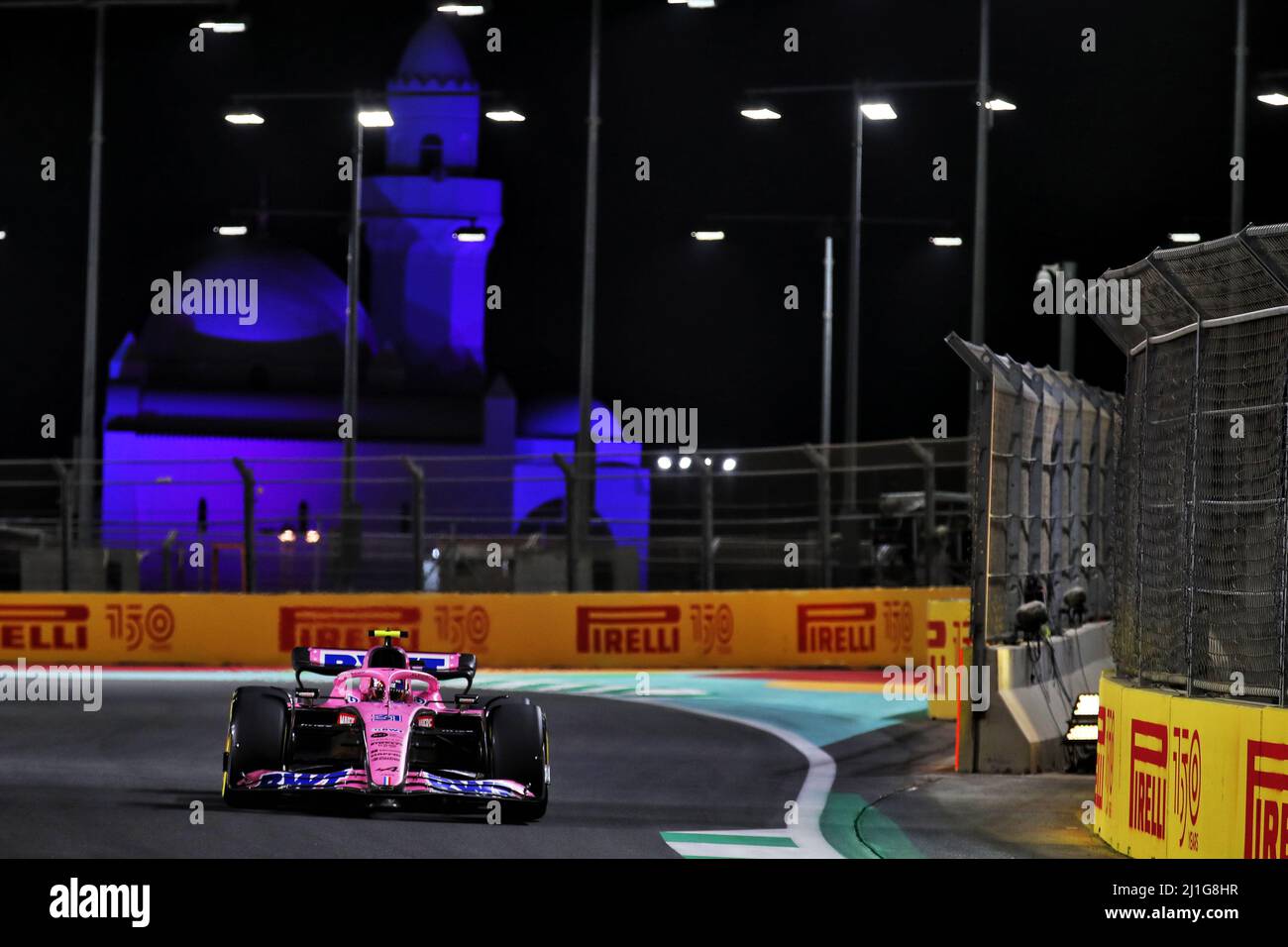 Jeddah, Saudi Arabia. 25th Mar, 2022. Esteban Ocon (FRA) Alpine F1 Team ...