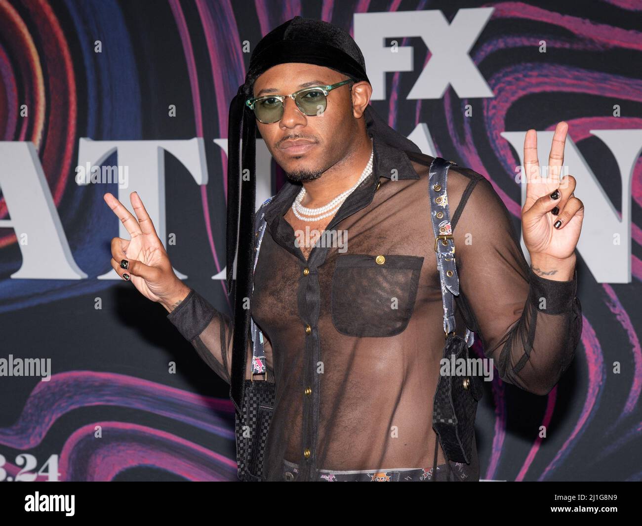 March 24, 2022, Hollywood, California, USA: Larry Powell attends the ...
