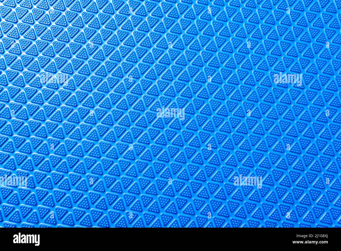 Texture of blue non-slip rubber mat, may be used as background Stock ...