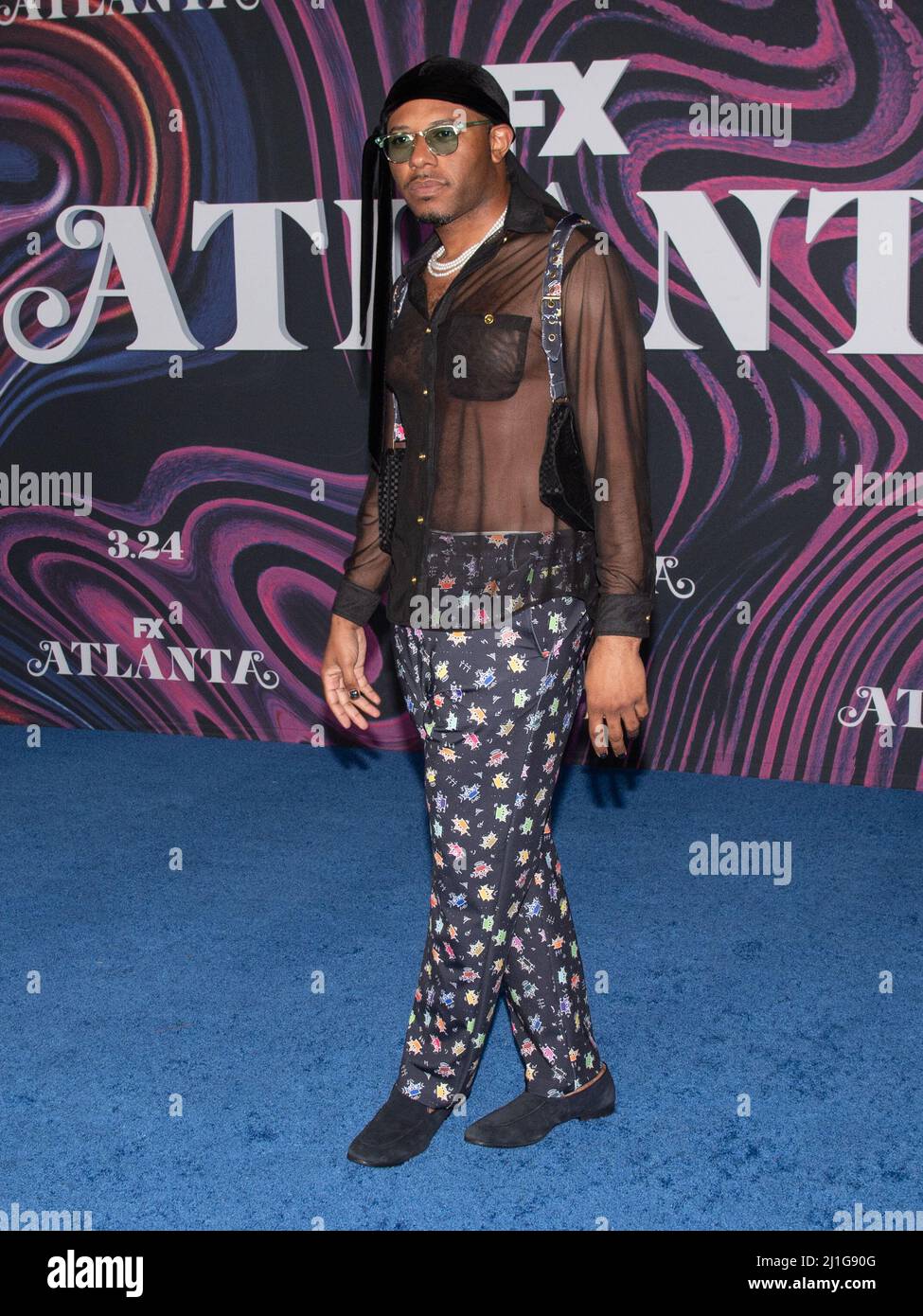 March 24, 2022, Hollywood, California, USA: Larry Powell attends the ...