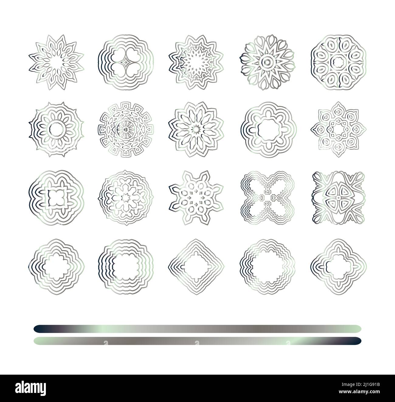 Silver paper texture Stock Vector Images - Alamy