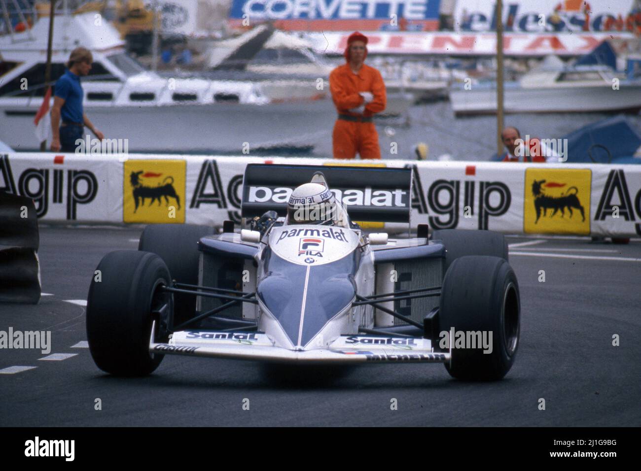 Riccardo Patrese (ITA) Brabham BT 52 Bmw Stock Photo - Alamy