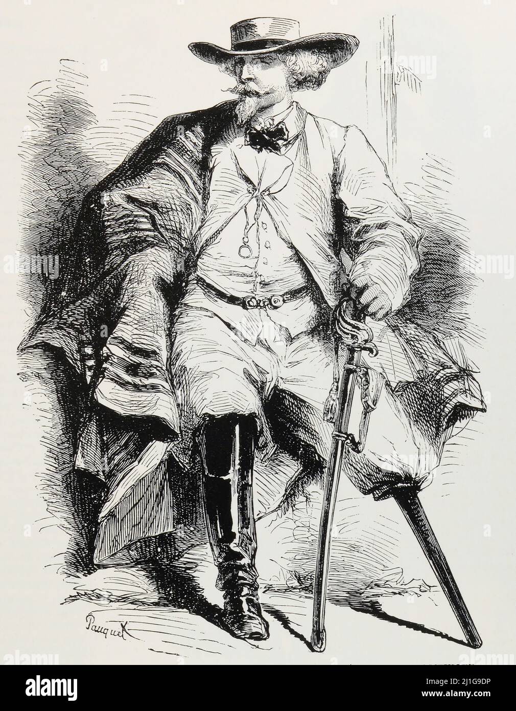 GÉNÉRAL LOPEZ DE URAGA, COMMANDANT EN CHEF DE L'ARMÉE D'ORIENT DU ...