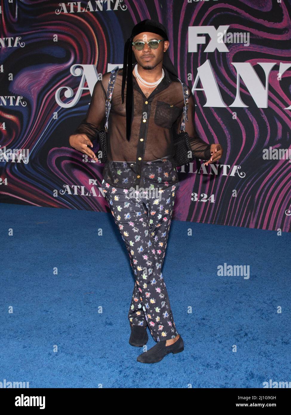 March 24, 2022, Hollywood, California, USA: Larry Powell attends the ...