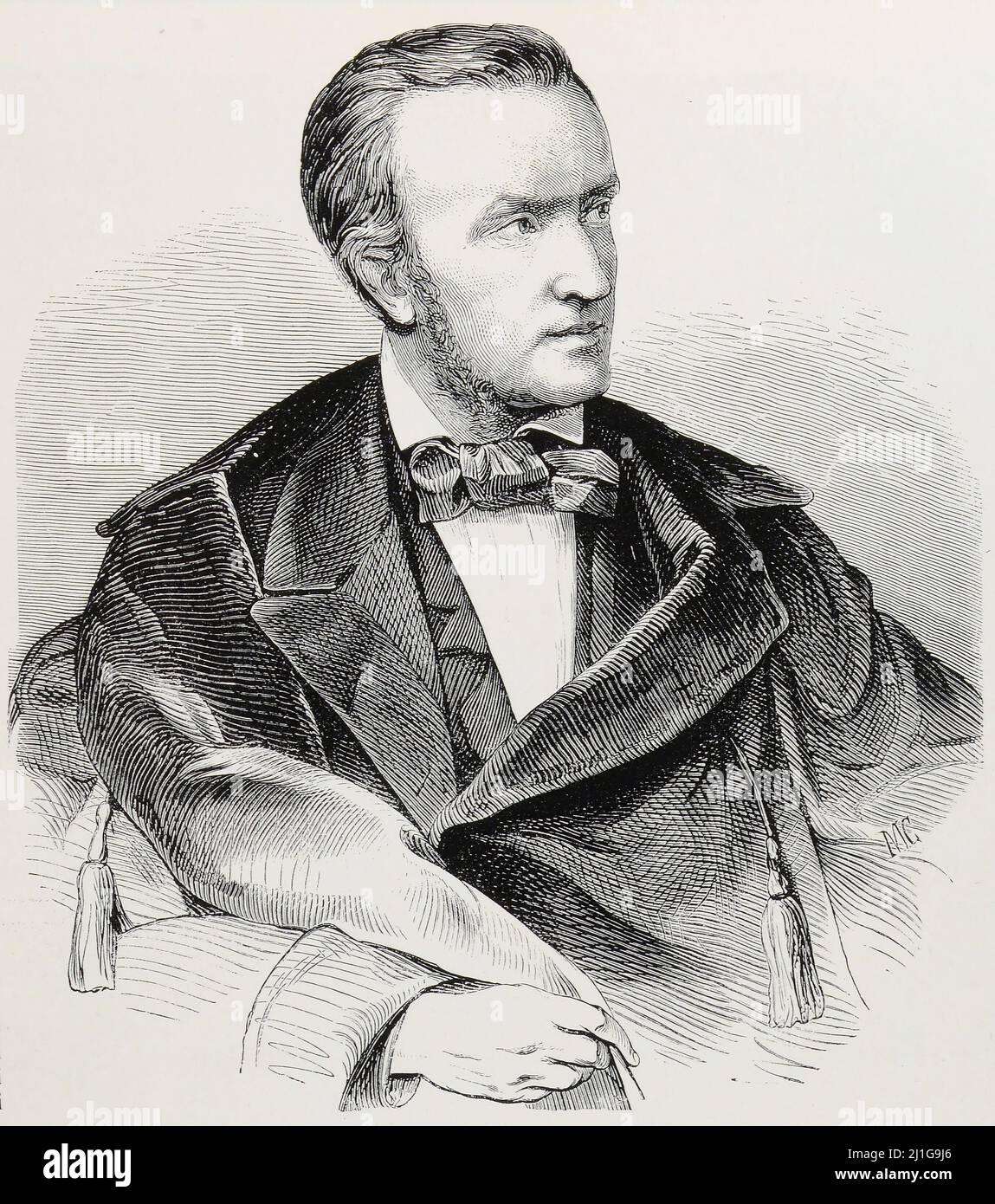 M. Richard Wagner - Extract from "L'Illustration Journal Universel ...