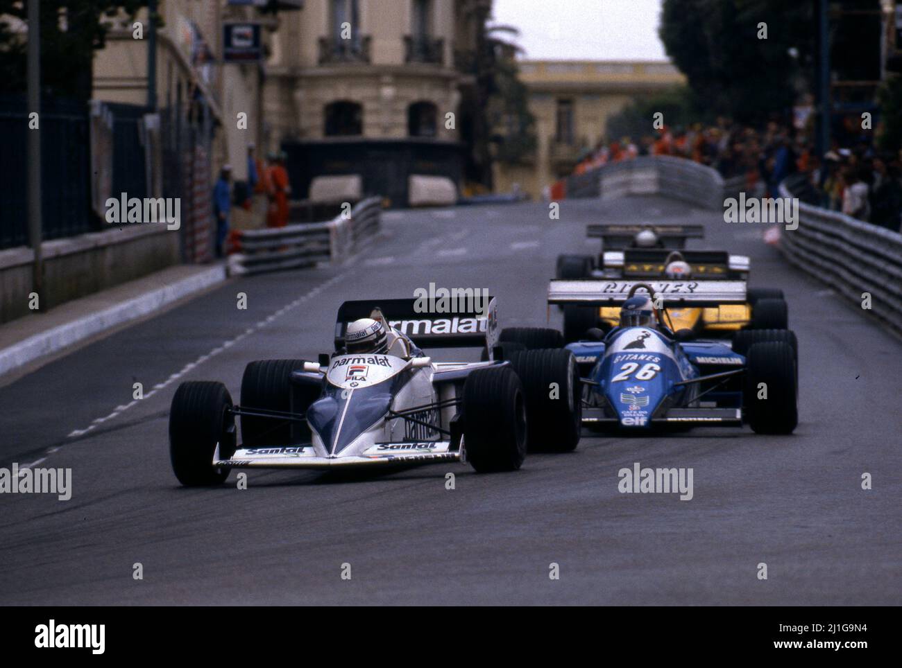 Riccardo Patrese (ITA) Brabham BT 52 Bmw Stock Photo - Alamy