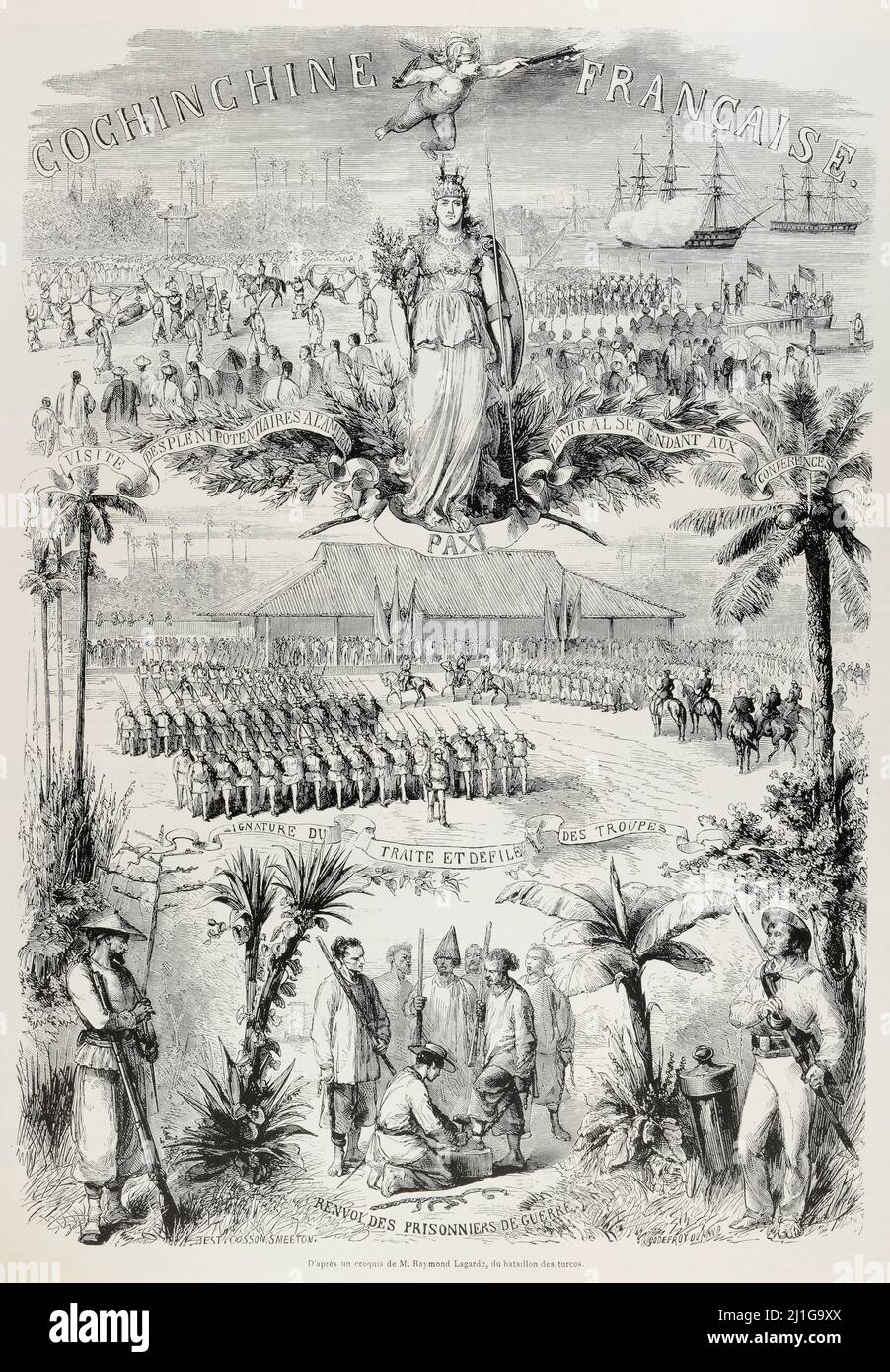 Cochinchine Française - (eng trad : French Cochinchina ) - Extract from ...