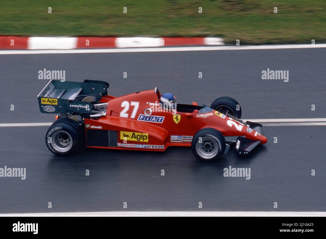 Patrick Tambay (FRA) Ferrari 126 C2B 2nd position Stock Photo - Alamy