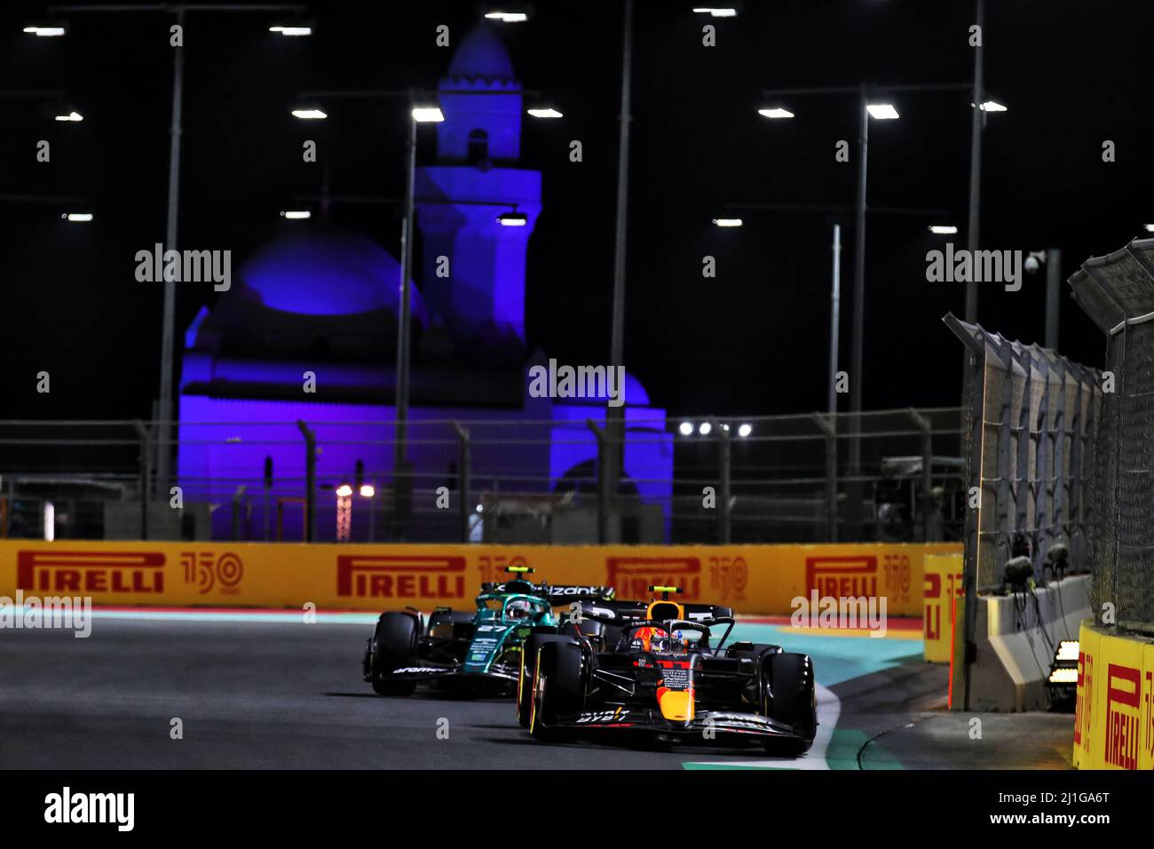 Jeddah, Saudi Arabia. 25th Mar, 2022. Sergio Perez (MEX) Red Bull ...
