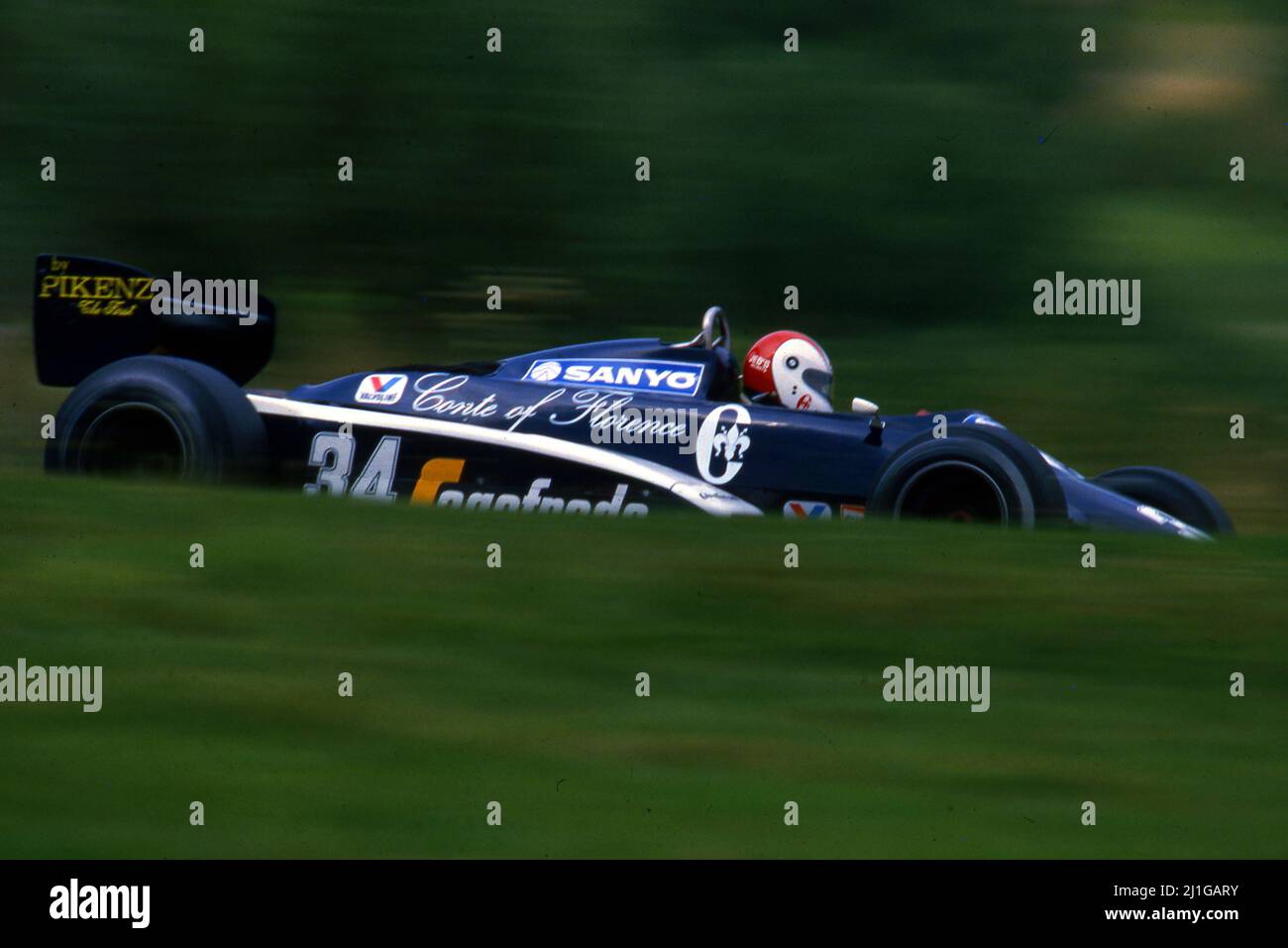 Johnny Alberto Cecotto (VEN) Theodore N183 Ford Cosworth Stock Photo ...