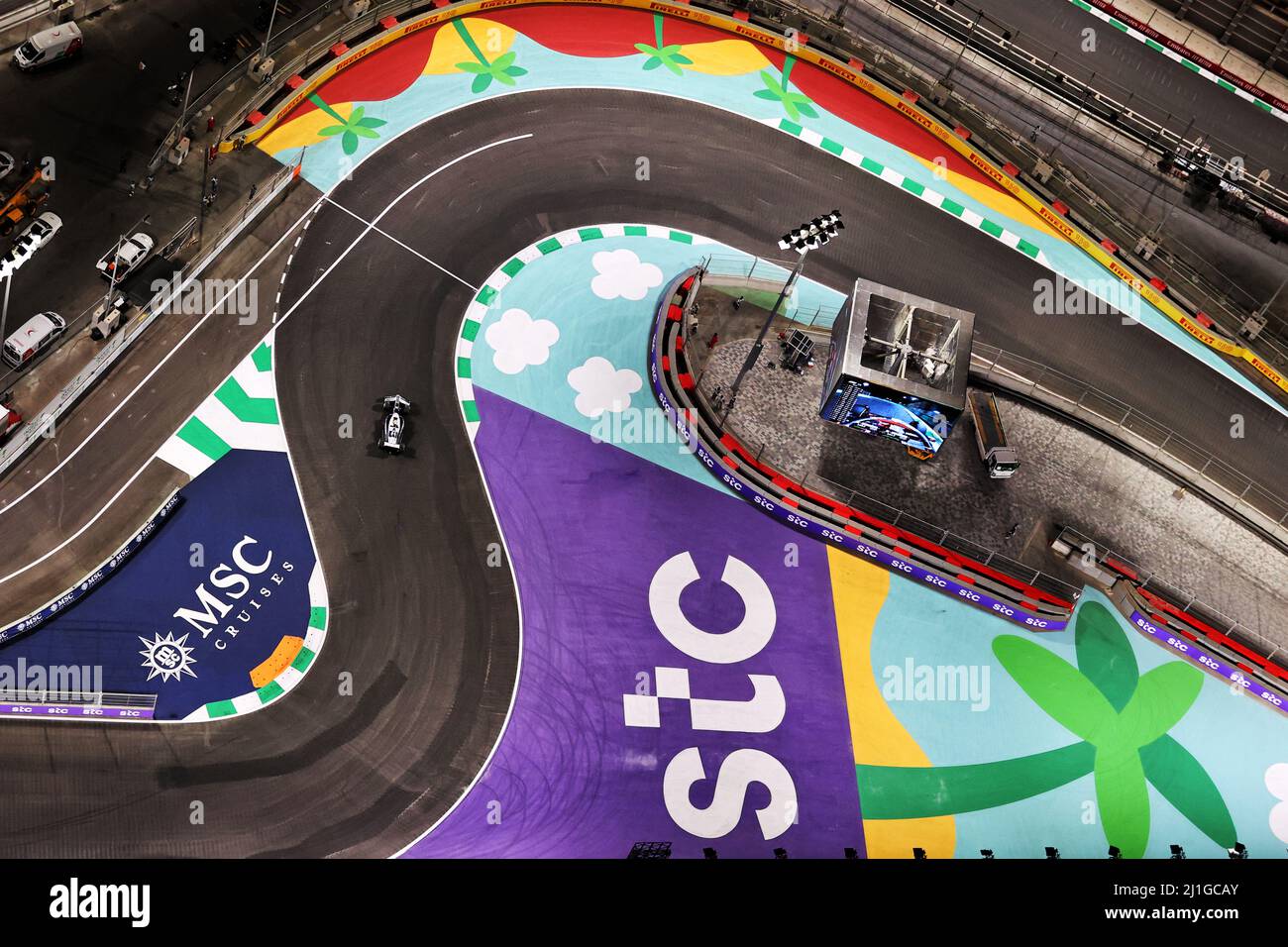 Jeddah, Saudi Arabia. 25th Mar, 2022. Yuki Tsunoda (JPN) AlphaTauri ...