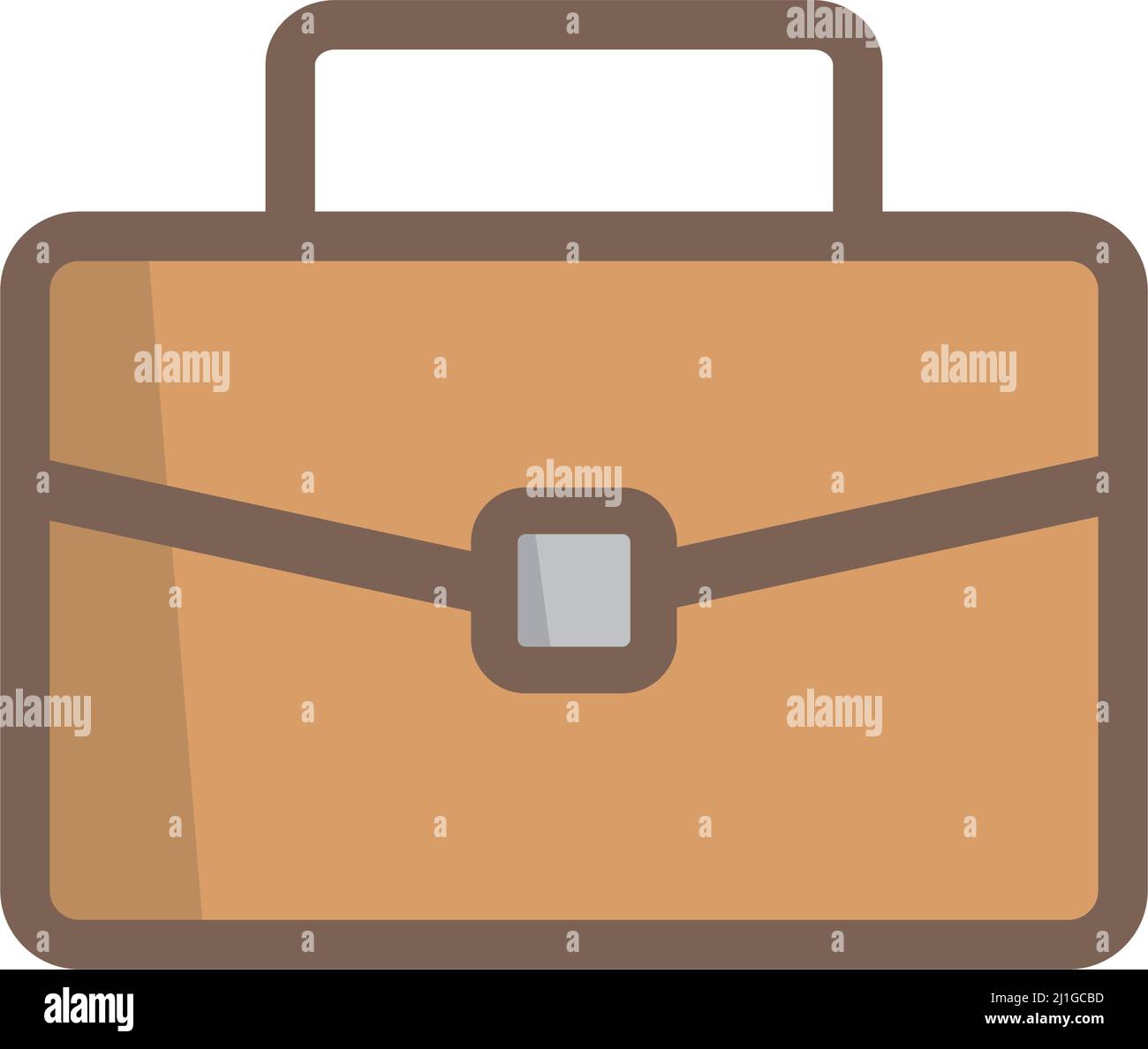 Modern business bag icon. Editable vector Stock Vector Image & Art - Alamy