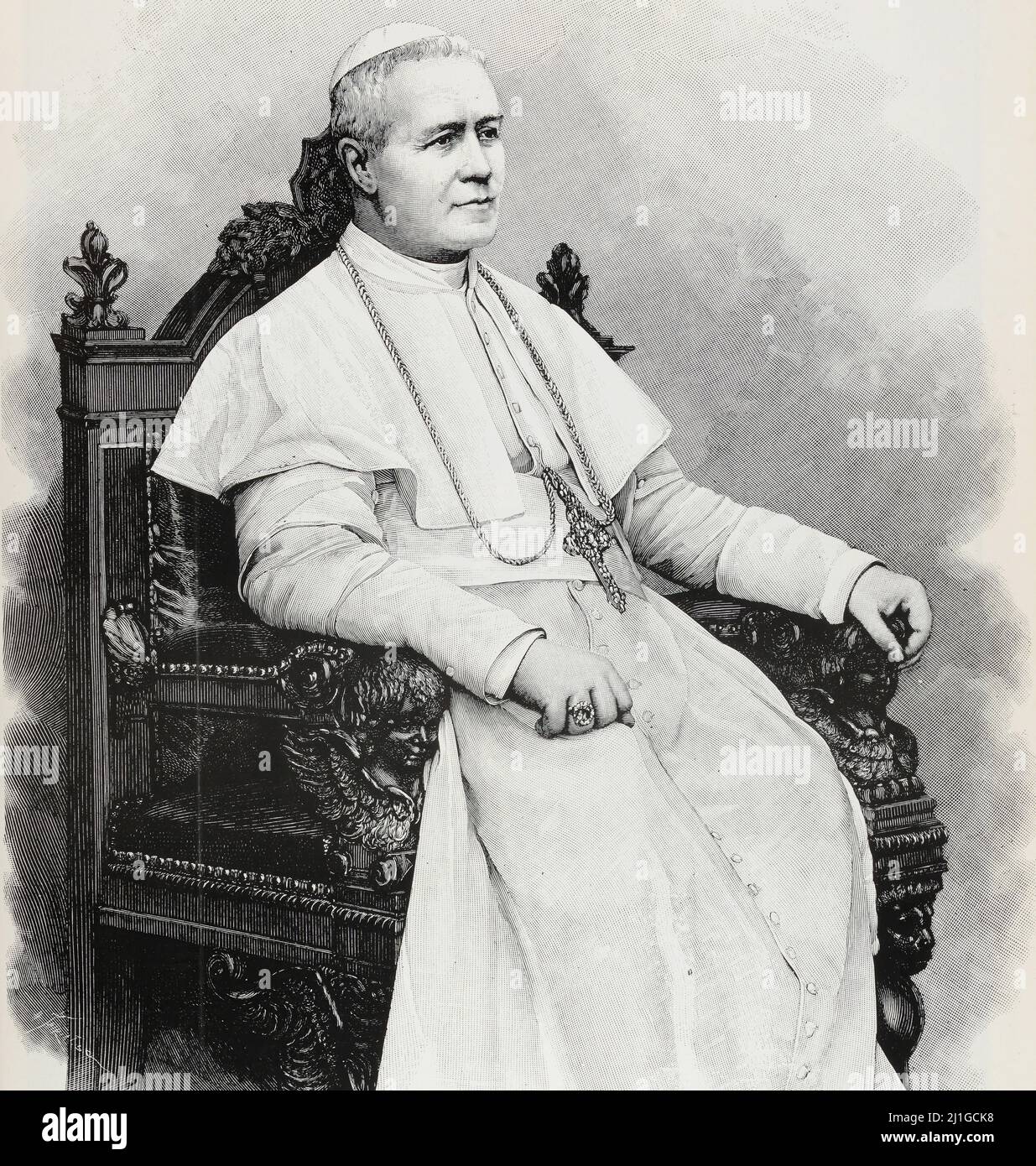 LA PAPE PIE X - eng translation : - Extract from "L'Illustration ...