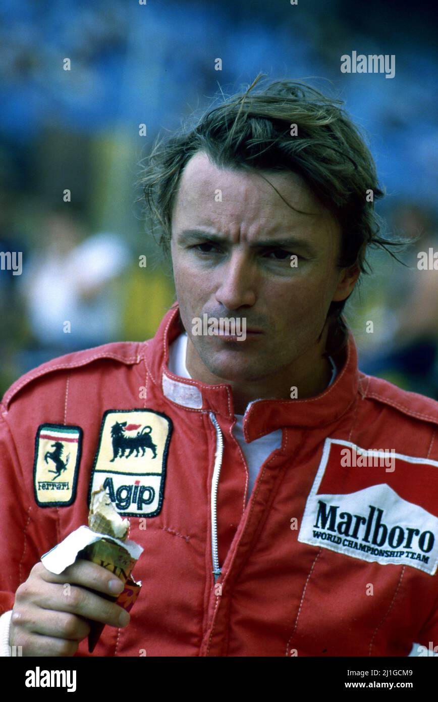 Rene Arnoux (FRA) Ferrari Stock Photo - Alamy