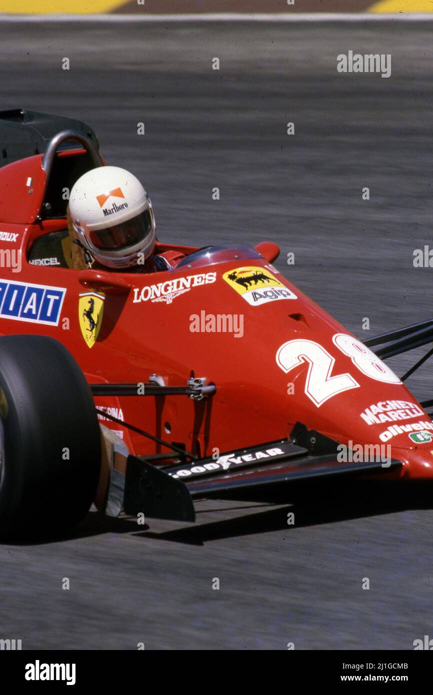 Rene Arnoux (FRA) Ferrari 126 C3 Stock Photo - Alamy