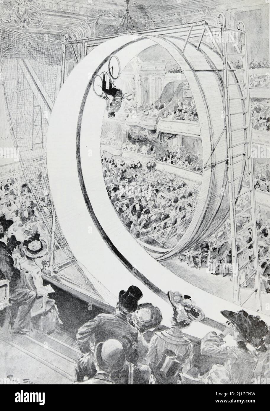 LE TOUR DE LA BOUCLE (Looping the Loop) A L'OLYMPIA - Extract from "L ...