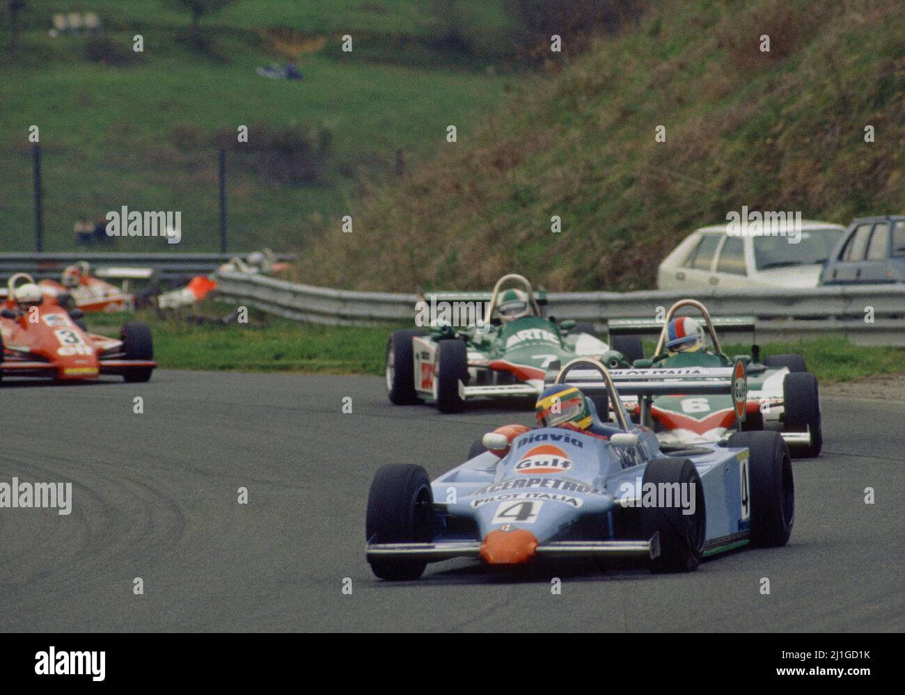 Ivan Capelli (ITA) Gulf Ralt Rt3 Alfa Romeo Enzo Coloni Racing 1st ...