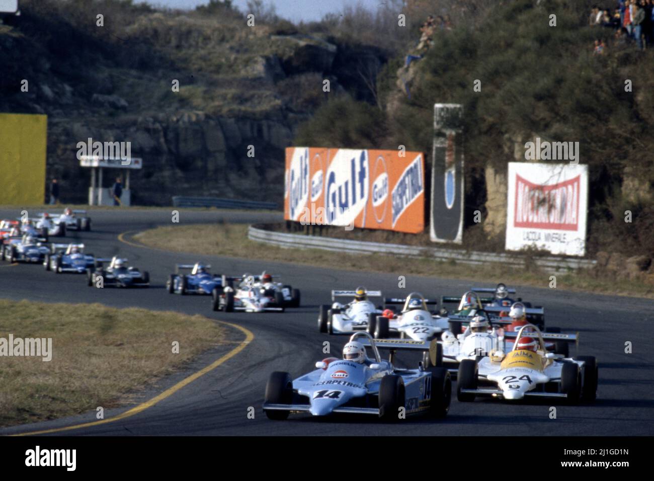 Enzo Coloni (ITA) Gulf Ralt Rt3 Alfa Romeo Novamotor Enzo Coloni Racing ...