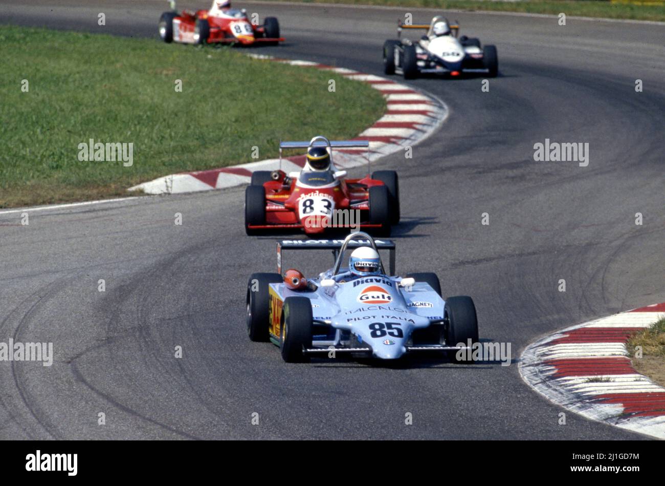 Enzo Coloni (ITA) Gulf Ralt Rt3 Alfa Romeo Novamotor Enzo Coloni Racing ...