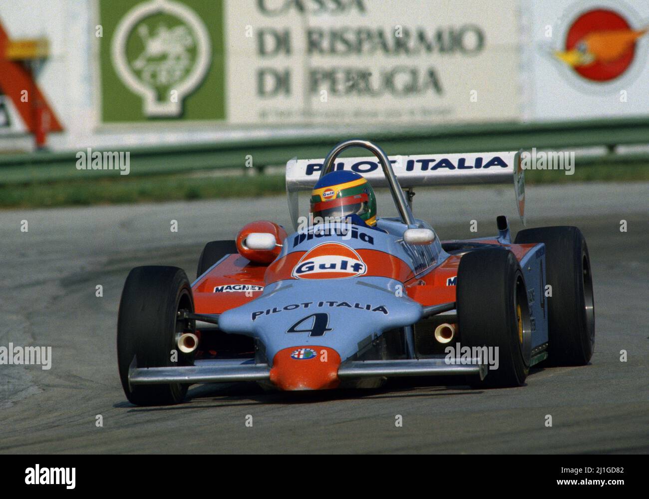Ivan Capelli (ITA) Gulf Ralt Rt3 Alfa Romeo Enzo Coloni Racing 1st ...