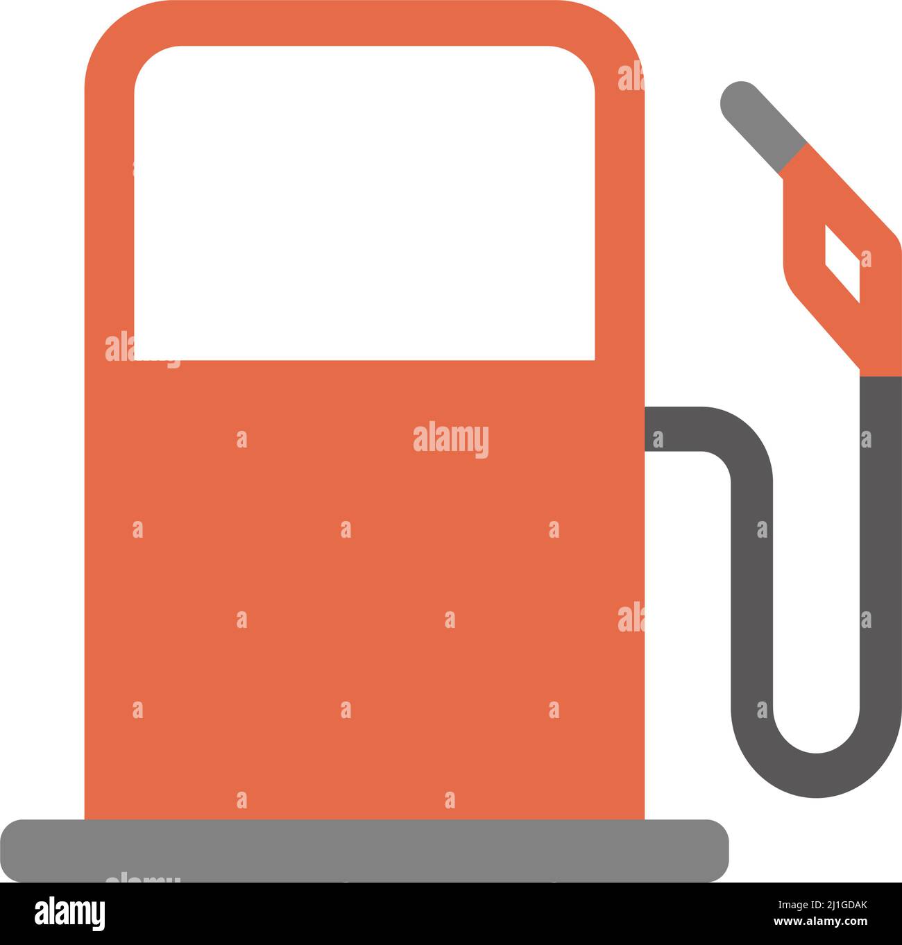 Gas station icon. Gasoline refueling. Editable vector Stock Vector ...